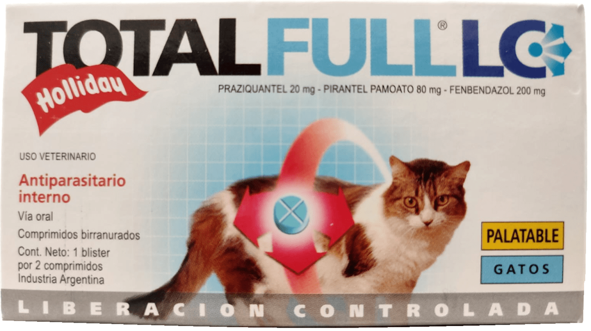 TOTAL FULL LC PARA GATOS - CAJA X 2 TAB – miaugatospetshop